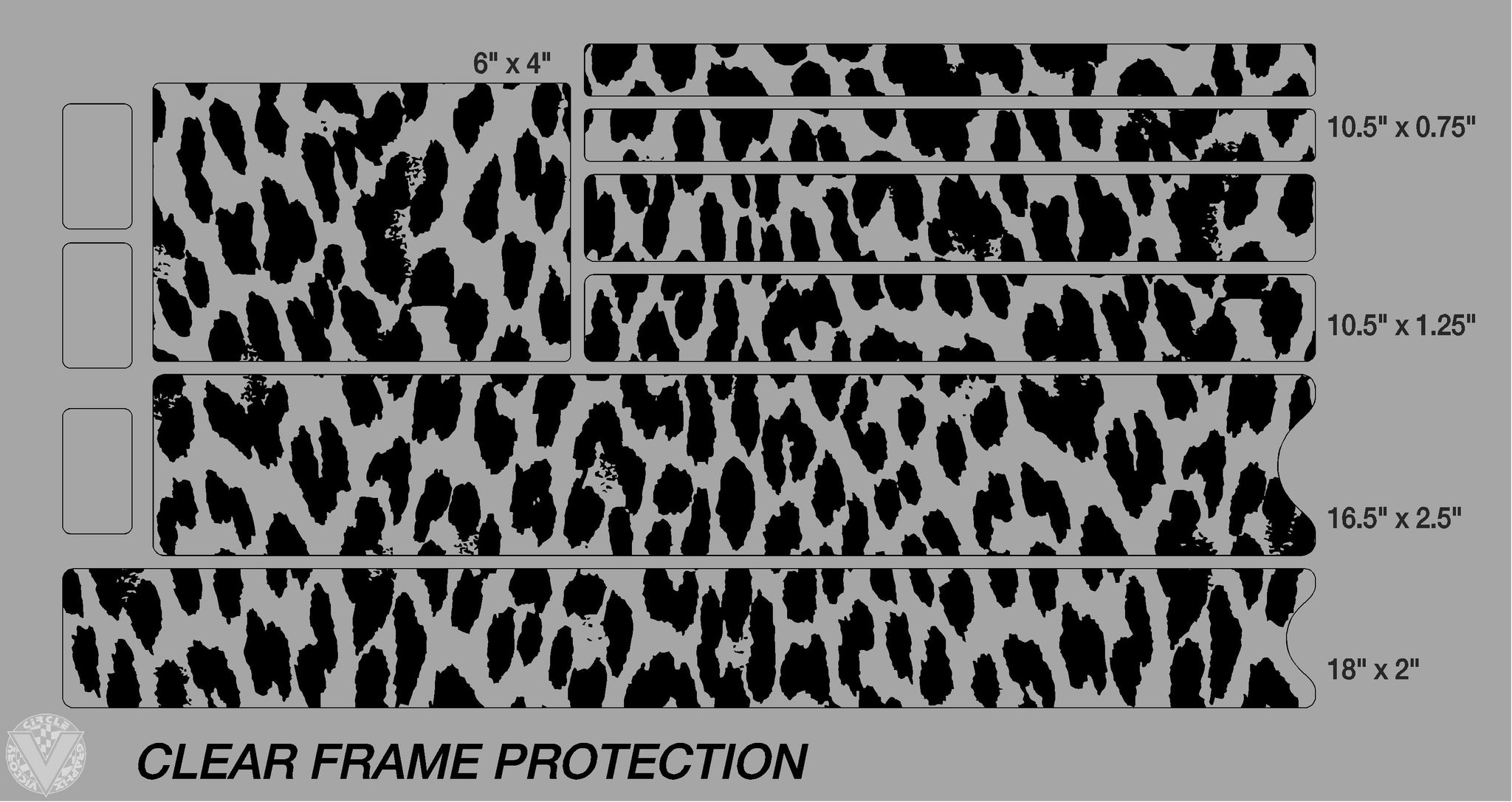 Clear Frame protection with Graphic