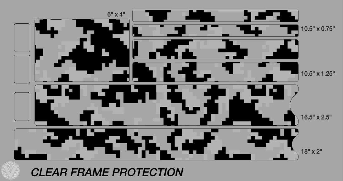 Clear Frame protection with Graphic