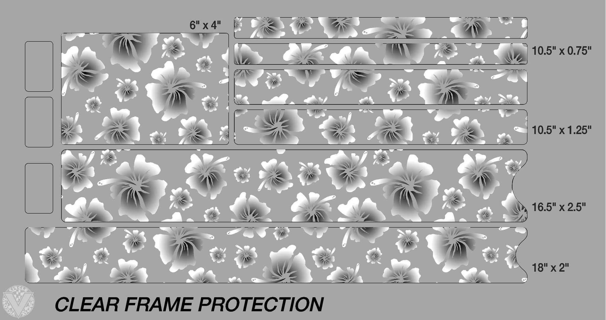 Clear Frame protection with Graphic