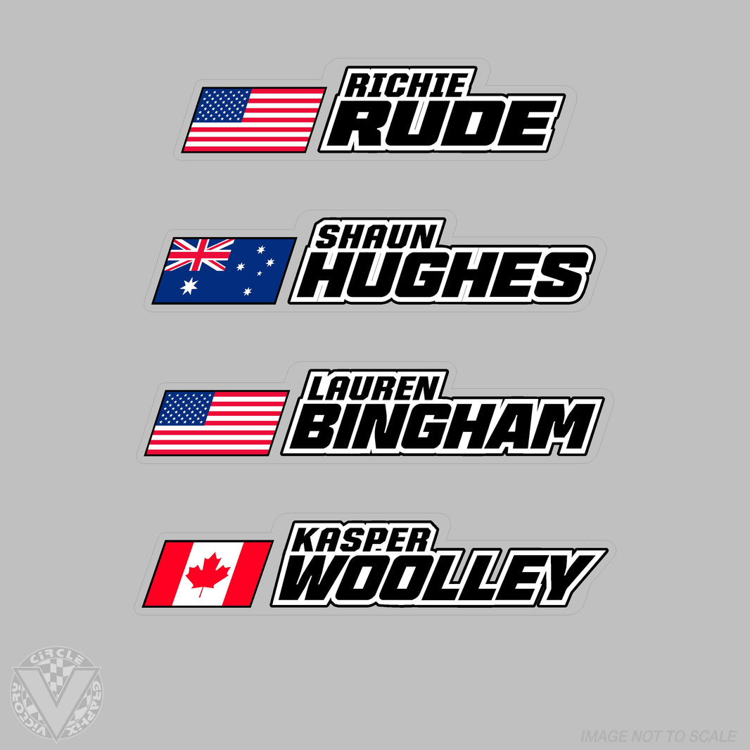 Custom Stickers and Decals at Victory Circle Graphix